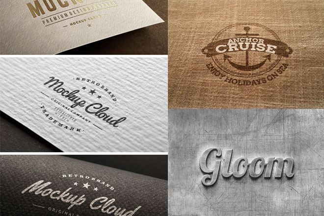35+ Best Free Logos Mock-ups 2015 – Free PSD Templates