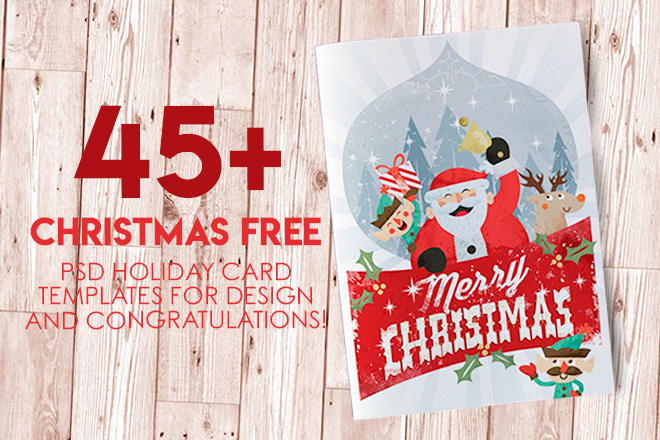 Holiday Card Templates Free