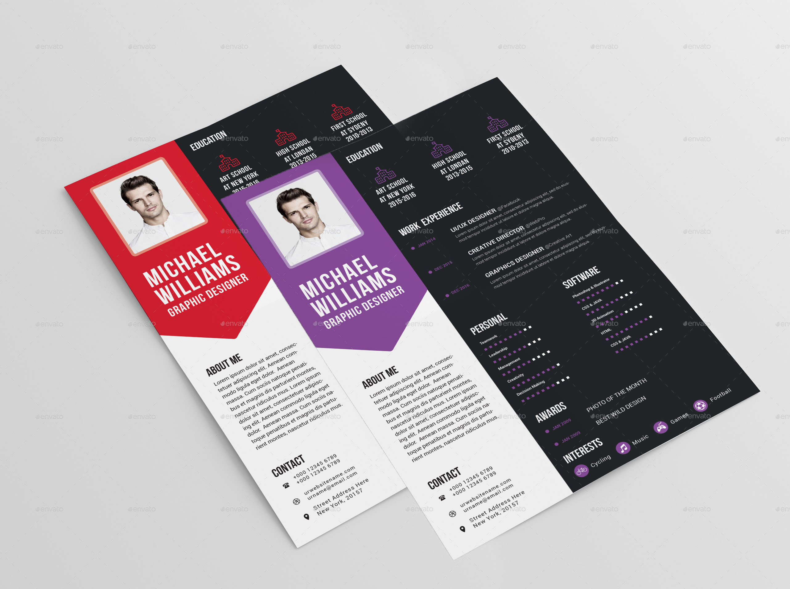 50+ Premium & Free CV/ Resume Professional Timeless templates! | Free ...