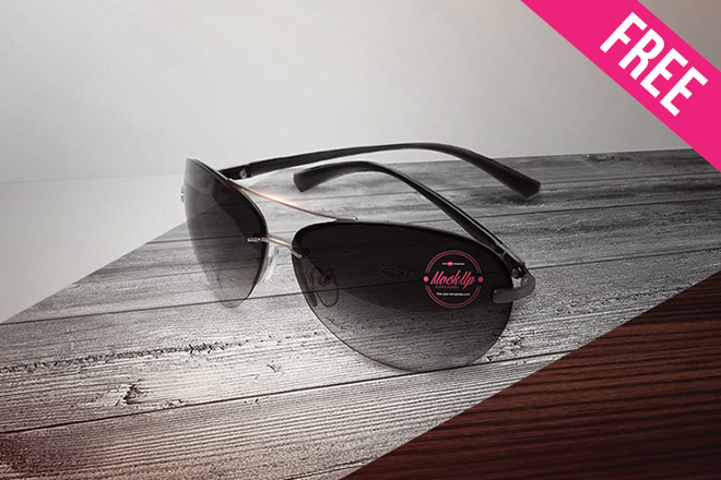 Free Sunglasses Mock-up in PSD – Free PSD Templates