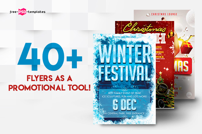 40+PREMIUM & FREE PSD FLYERS AS A PROMOTIONAL TOOL! – Free PSD Templates