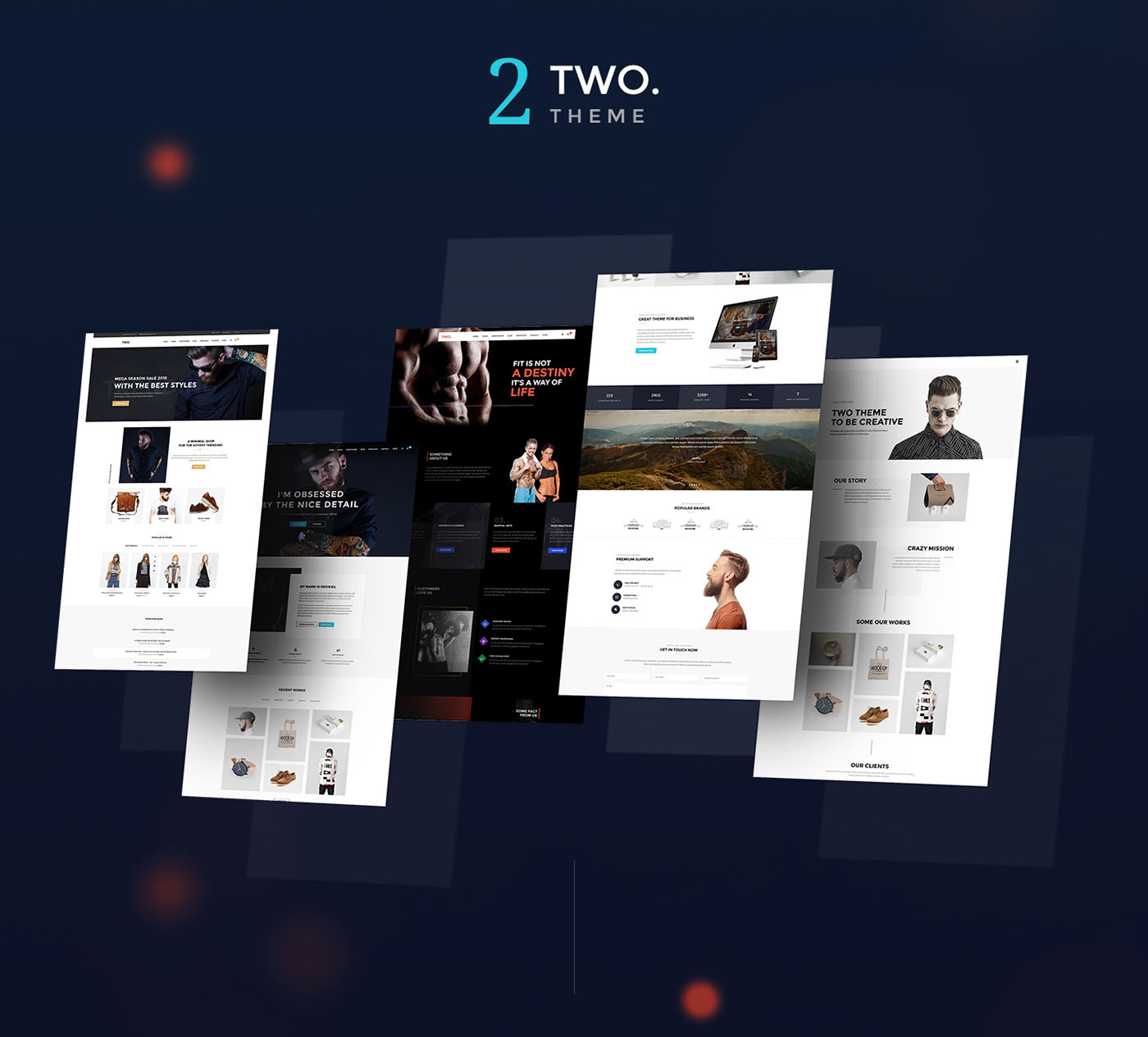 Freebies for Multipurpose PSD Template – Free PSD Templates
