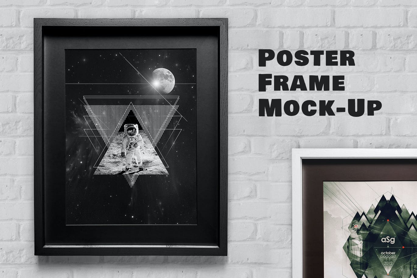 50+ Beautiful & Stylish Free PSD Frame/Poster MockUps for presentations ...