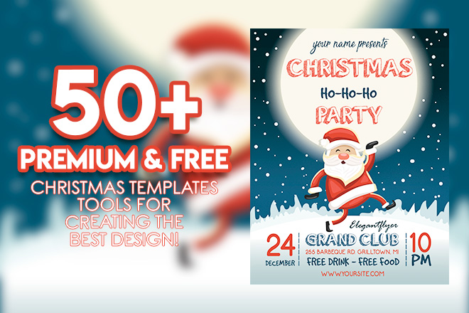 50+PREMIUM & FREE CHRISTMAS TEMPLATES TOOLS FOR CREATING THE BEST ...