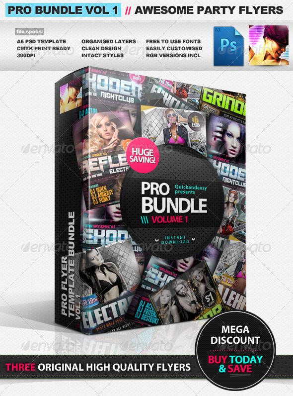 50+PREMIUM & FREE FLYERS PSD TEMPLATES FOR PARTIES AND DIFFERENT EVENTS ...
