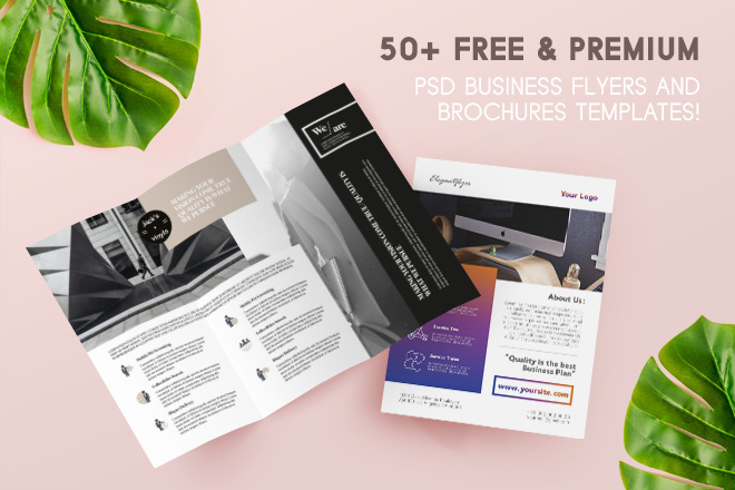 50+ FREE & PREMIUM PSD BUSINESS FLYERS + BROCHURES TEMPLATES! – Free ...