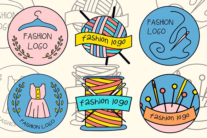 Free Vector Fashion Logo Set – Free PSD Templates