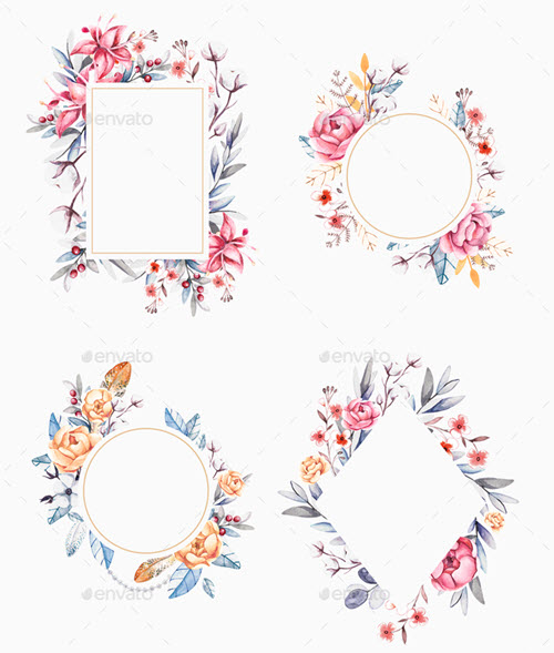 30+ Creative Frames and Borders in Vector for Sprucing Up Your Designs ...