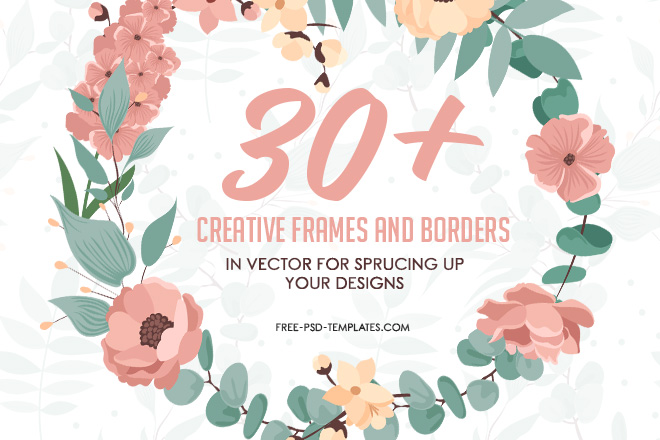 30+ Creative Frames and Borders in Vector for Sprucing Up Your Designs ...