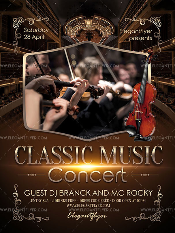 55 Free Concert Flyer PSD Templates For Music Events Promotion And 55 Free Concert Flyer PSD Templates For Music Events Promotion And