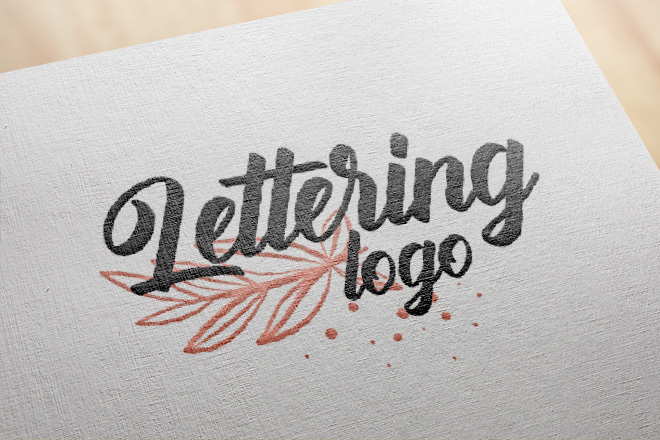 Lettering Logo Design Free