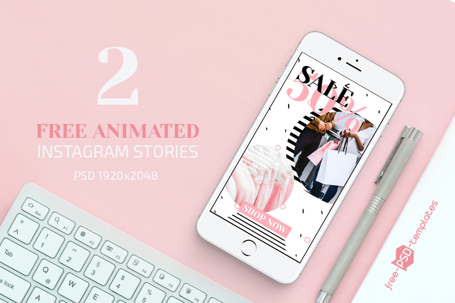2 Free Animated Stories Templates – Free PSD Templates