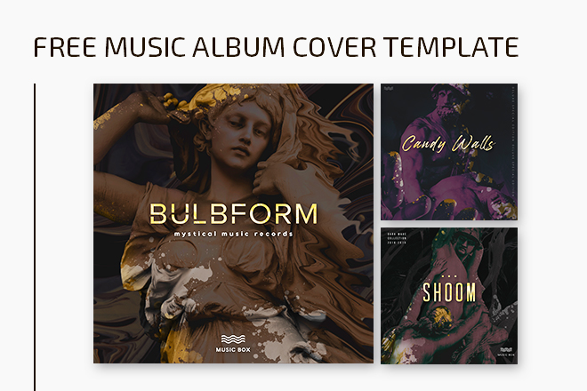 Free PSD Music Album Template – Free PSD Templates