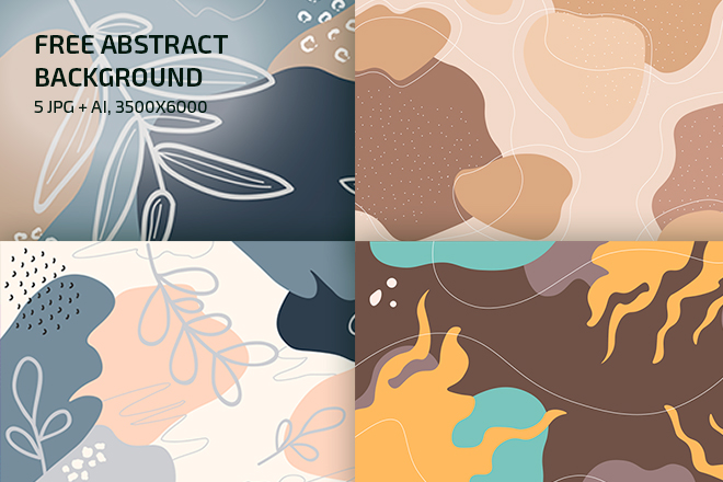 5 Free Abstract Backgrounds – Free PSD Templates