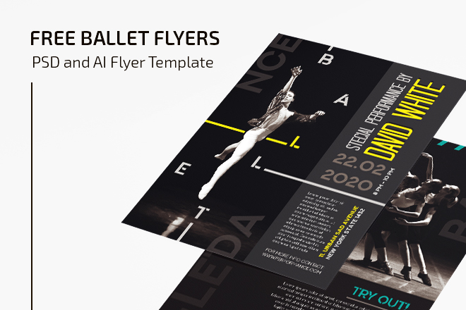 Free Ballet Flyer Templates – Free PSD Templates