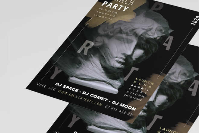 Free PSD Party Flyer Template – Free PSD Templates