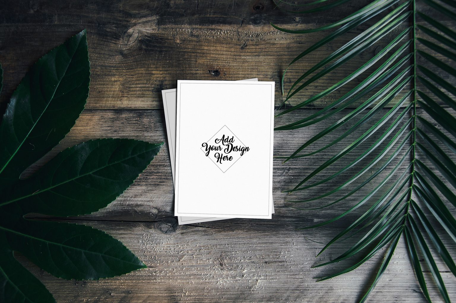 30+ Free Postcard Mockups in PSD – Free PSD Templates