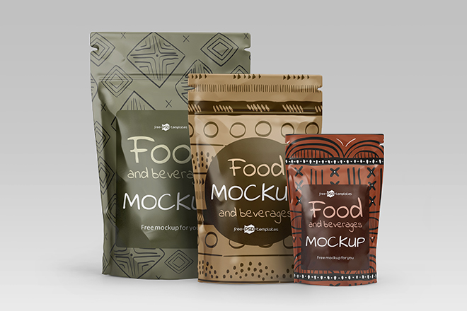 Free Food and Beverages Mockup in PSD – Free PSD Templates