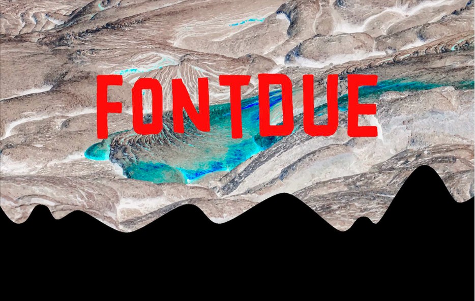 Free Fontdue Typeface – Free PSD Templates