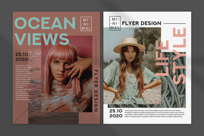 Free Modern Event Flyer Template in PSD + Vector (.ai+.eps) – Free PSD ...