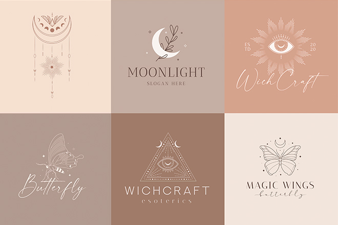 Free Magic Logo Set Template in PSD + Vector (.ai+.eps) – Free PSD ...