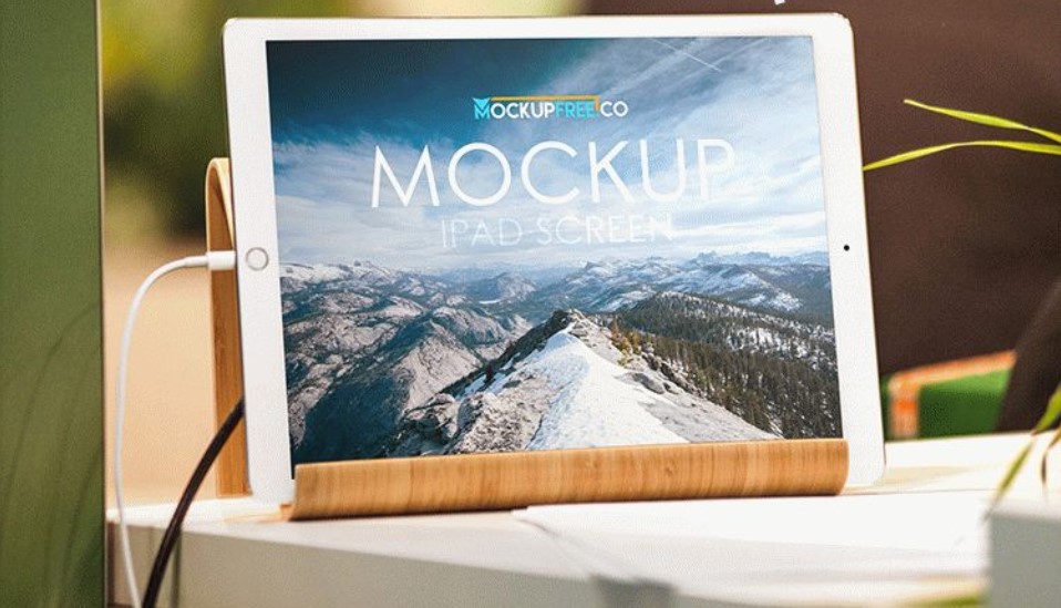Top 30 Free iPad Mockups in PSD – Free PSD Templates