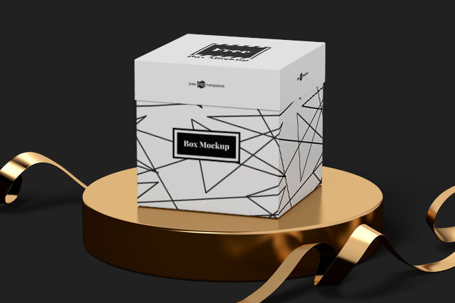 Free Box Mockups in PSD – Free PSD Templates