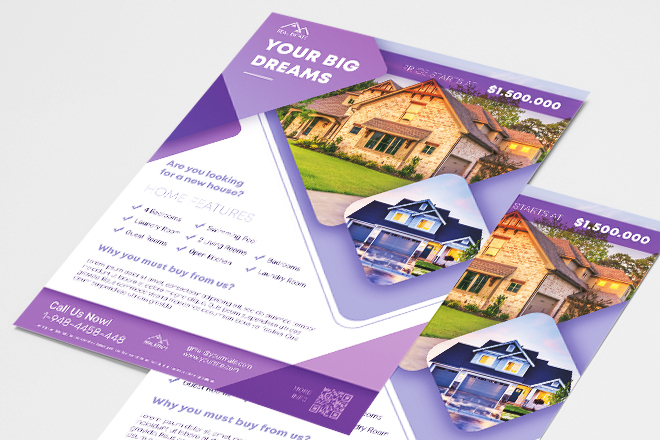 Free Real State Flyer Template – Free PSD Templates