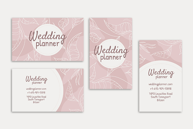Free Wedding Planner Business Card PSD Template – Free PSD Templates