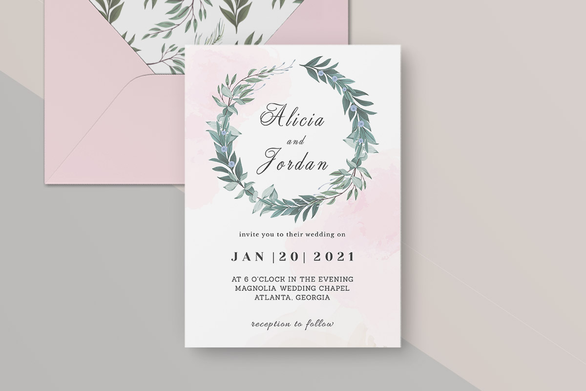 30+Best Free Wedding Invitation Templates in PSD | Free PSD Templates