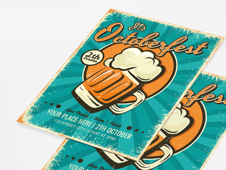 Free Octoberfest Flyer Template – Free PSD Templates