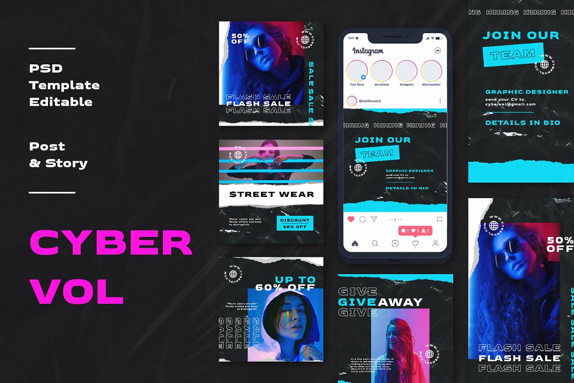 74+ FREE PSD INSTAGRAM FASHION TEMPLATES TO BE STYLISH AND PREMIUM ...