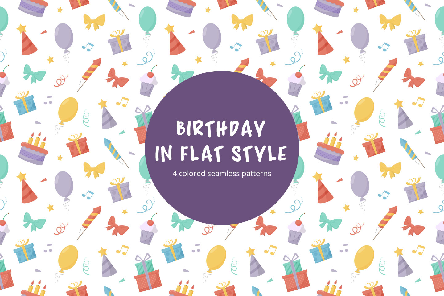 30+ Free Birthday Patterns | Free PSD Templates