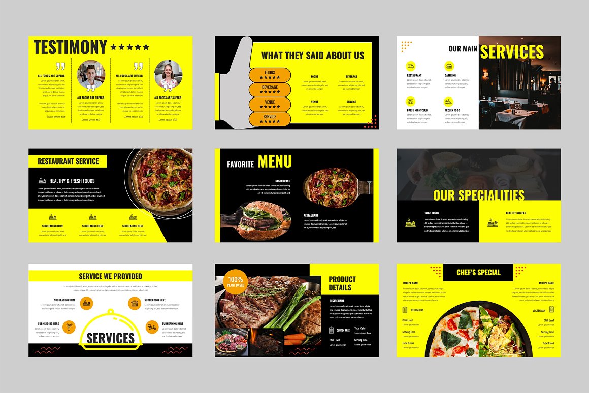 40 Free Google Docs Restaurant Templates | Free PSD Templates