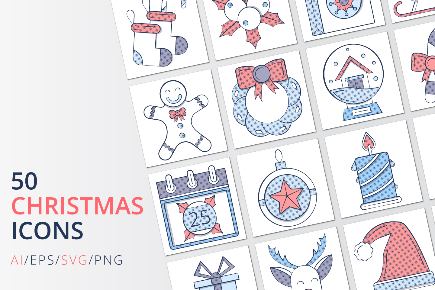 30+ Free Christmas icons – Free PSD Templates
