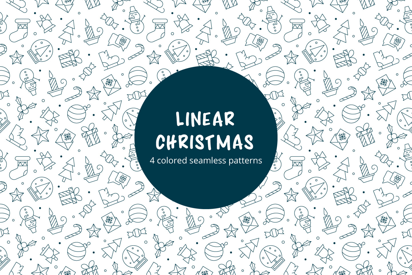 40+ Free Christmas Patterns – Free PSD Templates