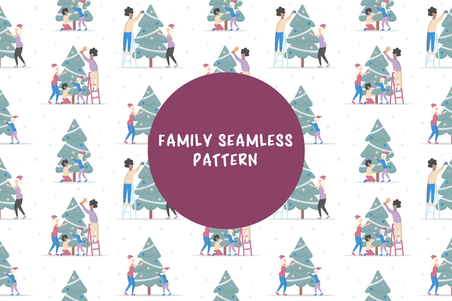 40+ Free Christmas Patterns – Free PSD Templates