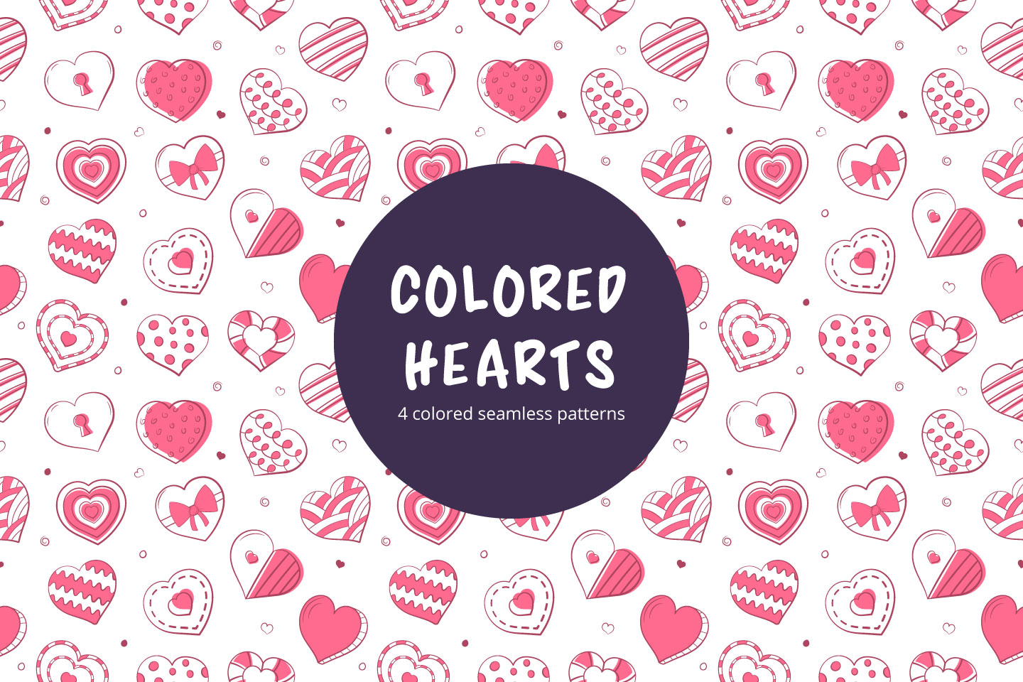 40 Free Valentine's Day Patterns | Free PSD Templates