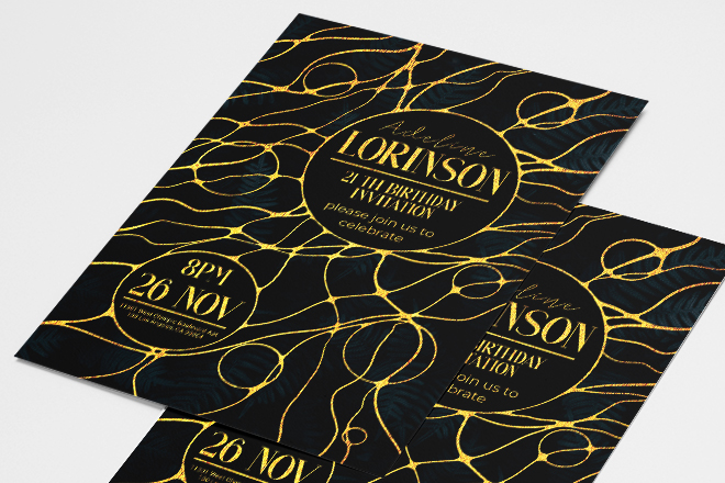 Free Birthday Invitation PSD Template – Free PSD Templates