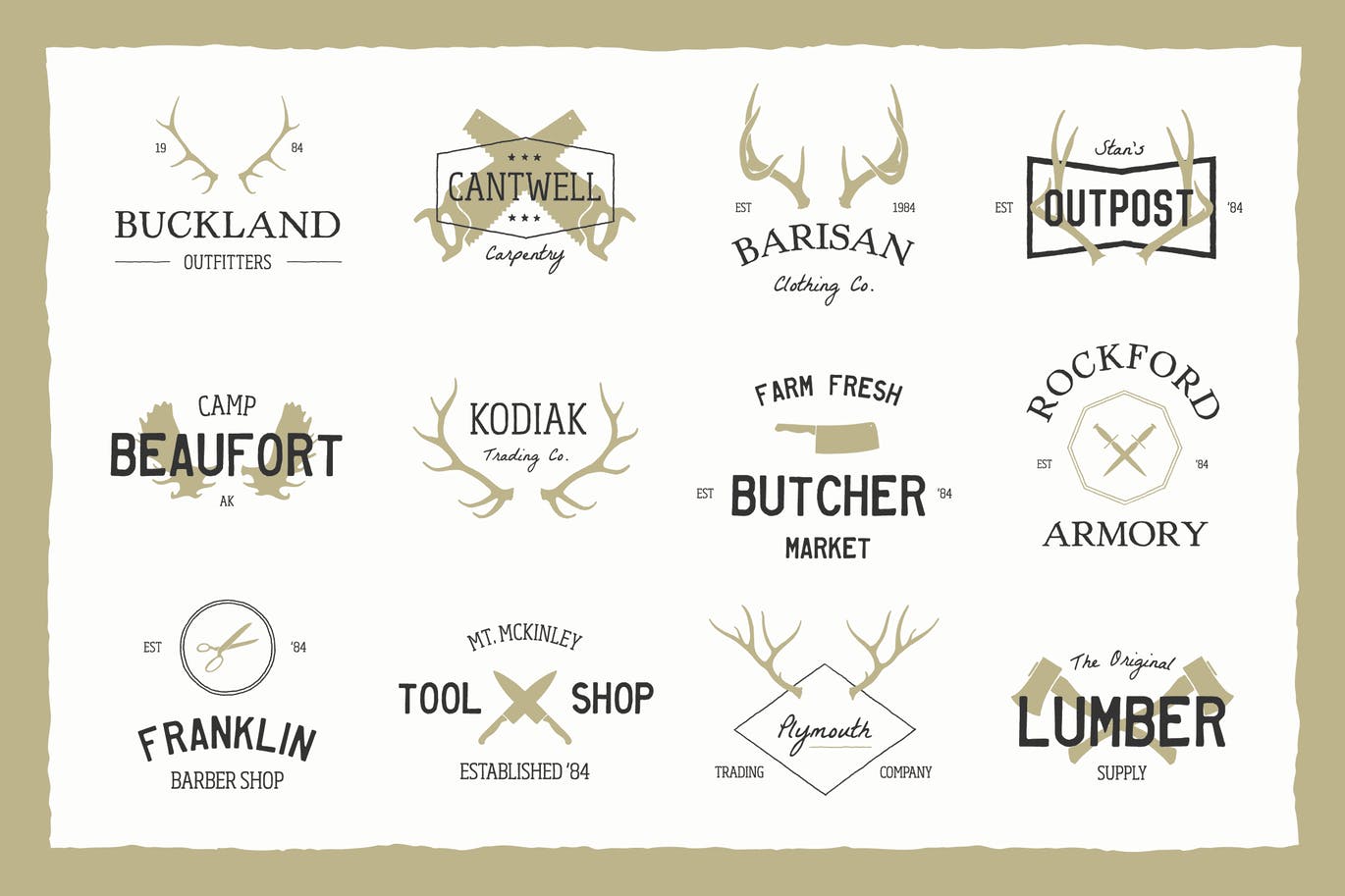 35 Free Logo Sets | Free PSD Templates