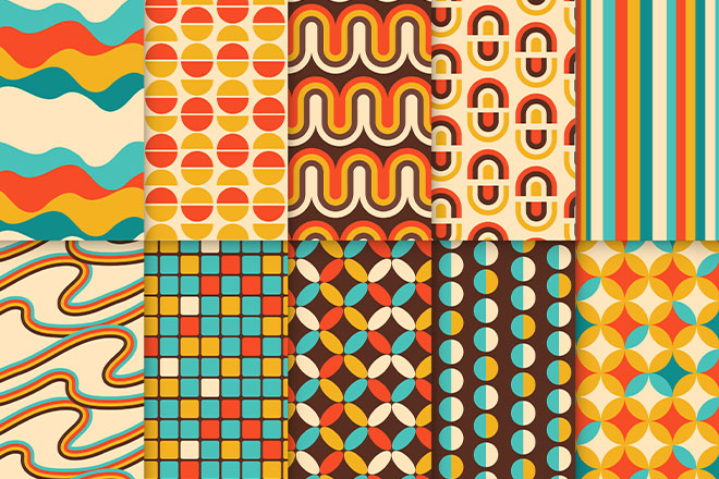 Free Groovy Pattern Set – Free PSD Templates