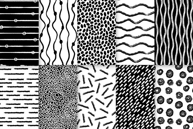 Free Brush Stroke Patterns (PSD,Vector) – Free PSD Templates