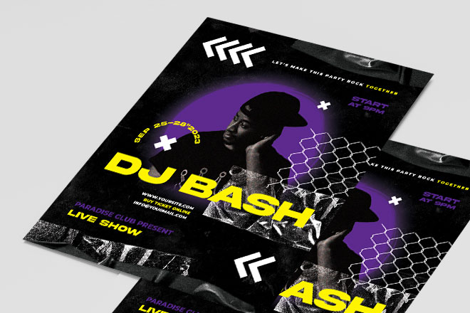 Free Night Club Flyer Template – Free PSD Templates