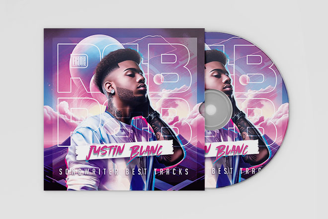 Free R&B Mixtape Cover PSD Template Set for Photoshop