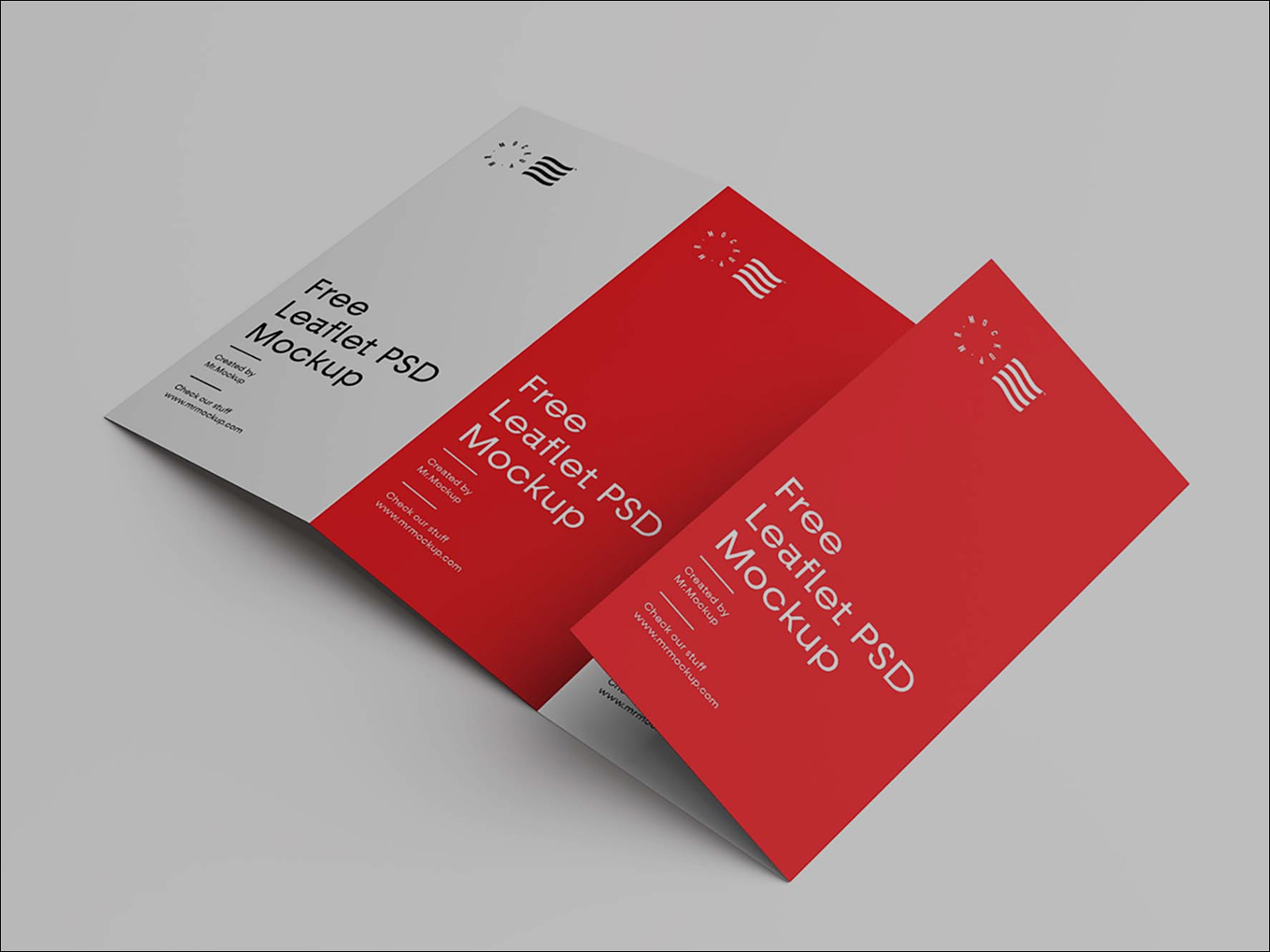 Free Foldable Brochure PSD Mockup for Photoshop