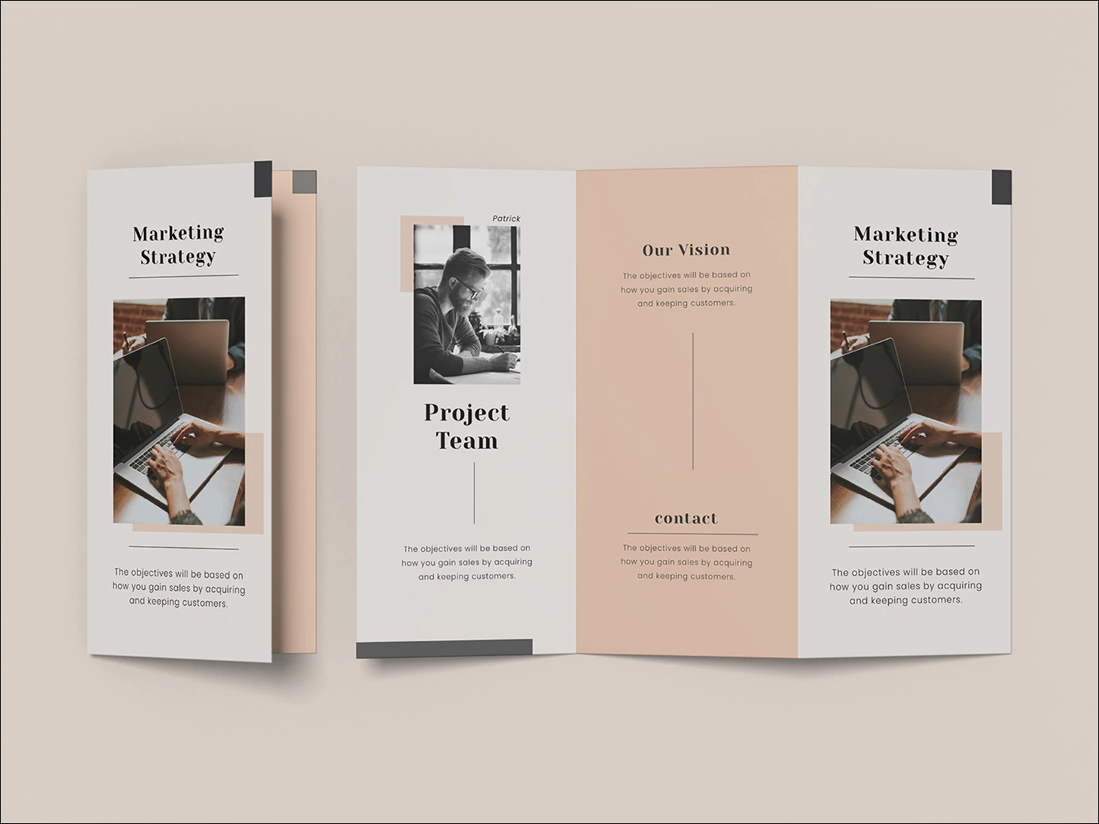 Tri Fold Brochures Templates Ppt