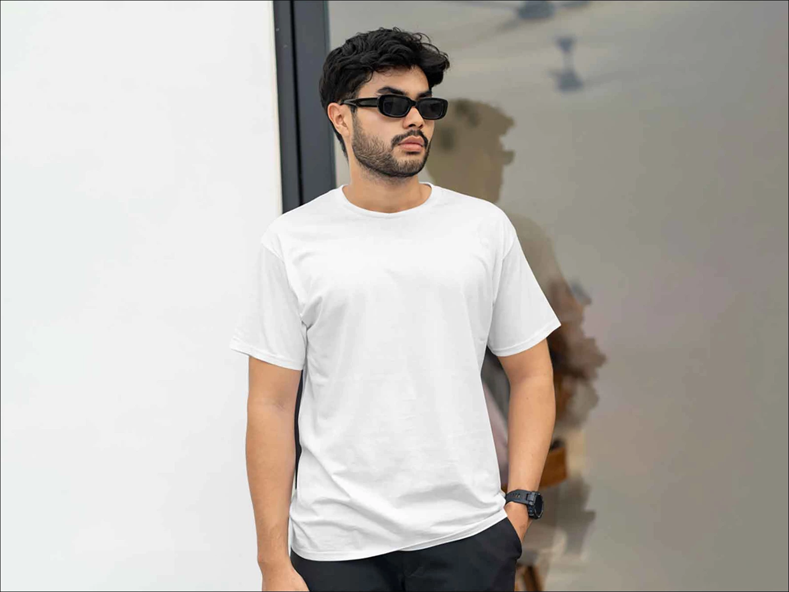 T Shirt Model Mockup Free